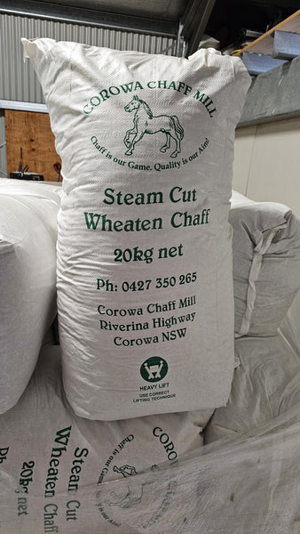 Corowa Steam Cut Wheaton Chaff 20KG – Baba G's Farm