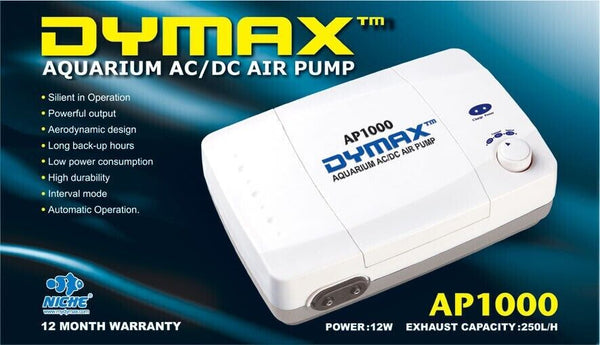 Dymax AC/DC Air Pump AP1000 – Baba G's Farm