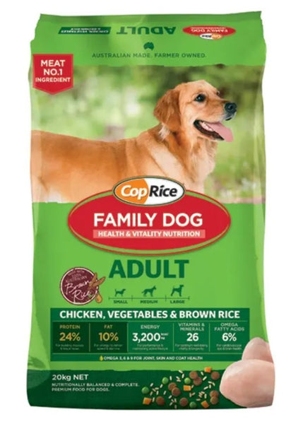 Coprice Family Dog Food 20kg – Baba G's Farm