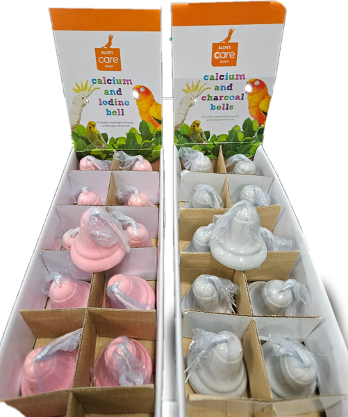 ALL PETS CARE AVIAN CALCIUM Iodine BELLS – Baba G's Farm