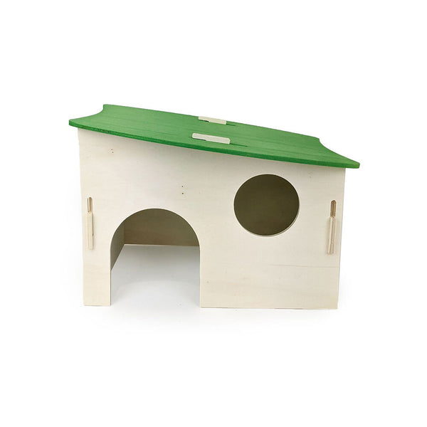 Small Animal Wood House Medium – Baba G's Farm
