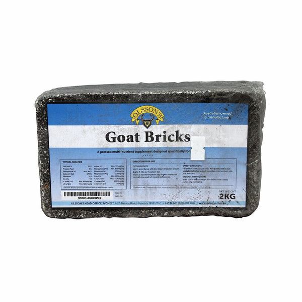 OLSSON GOAT BLOCK 2KG – Baba G's Farm