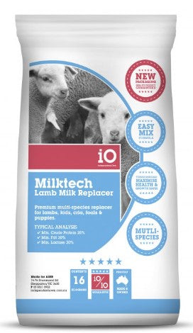 IO MILKTECH LAMB MILK REPLACER 5KG – Baba G's Farm
