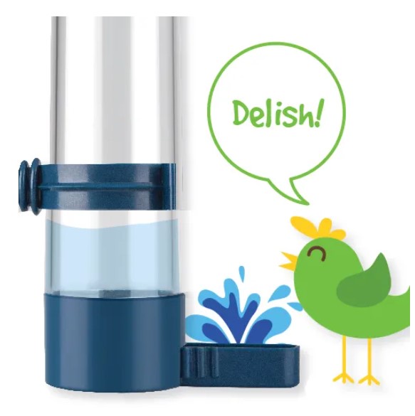 BAINBRIDGE FOUNTAIN BIRD DRINKER 120ml – Baba G's Farm